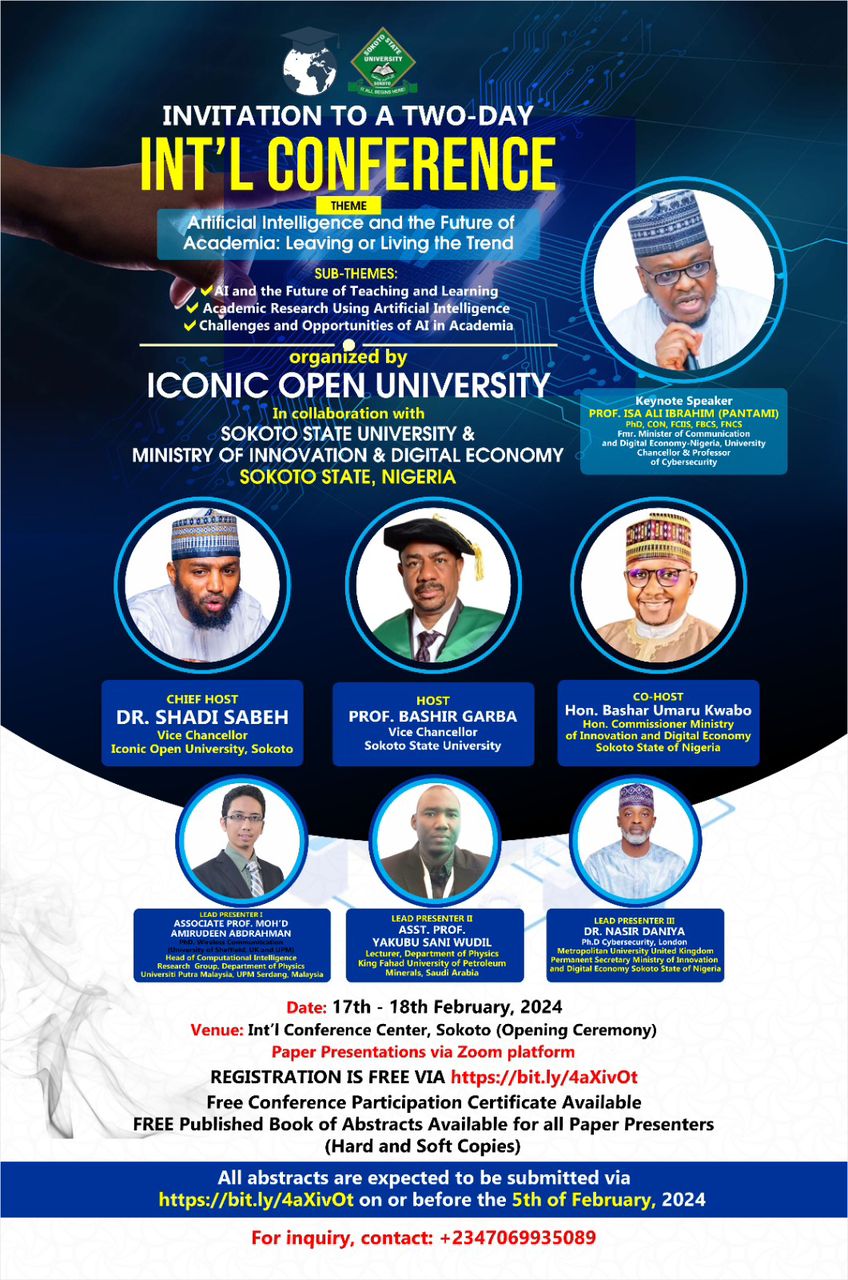 Iconic Open University – Iconic University is a private open, distance ...